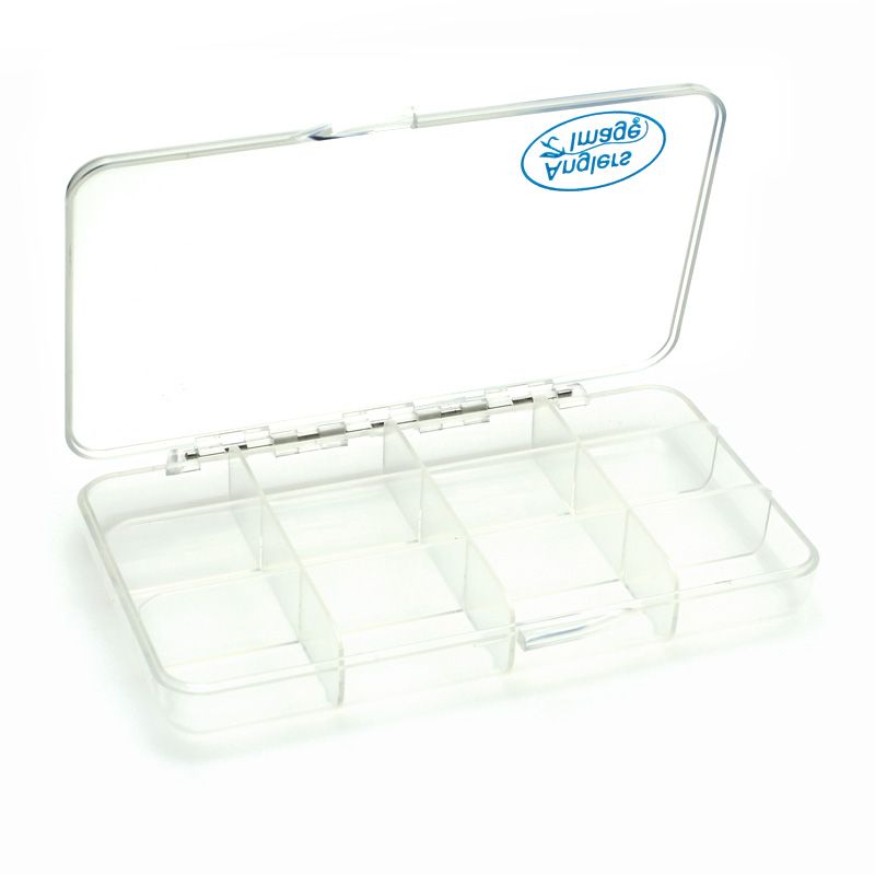 AI Ultra Clear Fly Box, 12 Compartments