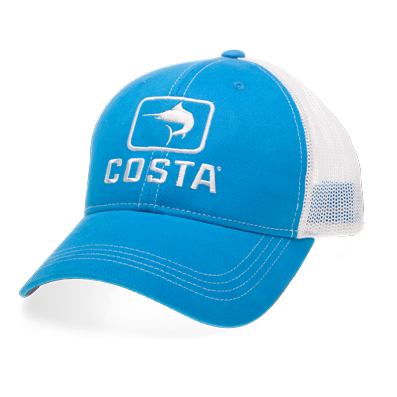 Costa Marlin Trucker Cap, blue/white