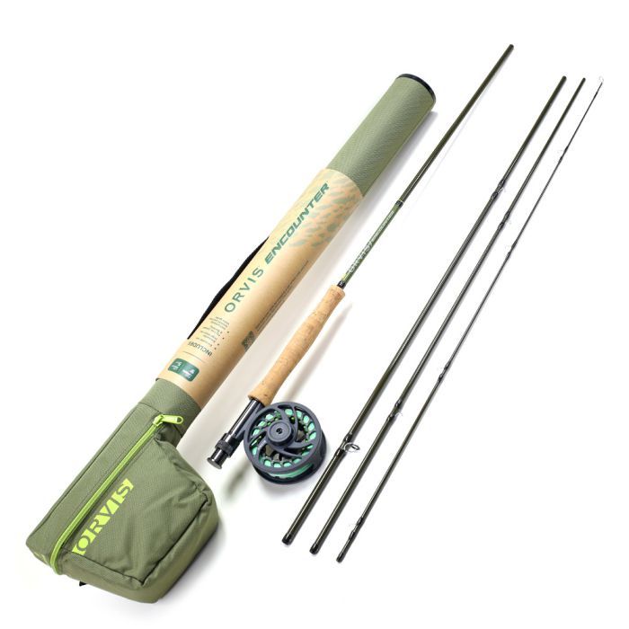 Orvis Encounter Boxed Outfit #5 9ft. (2.75m) Rute & Rolle - 2. Hand ...