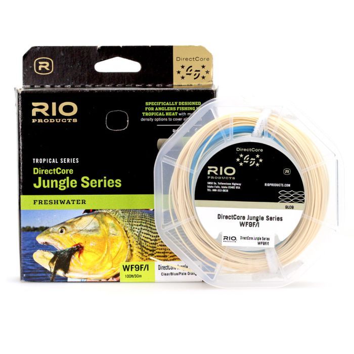 Rio DirectCore Jungle Fliegenschnur, WF-9-F/I - 2. Hand, gebrauchte Ausrüstung, Fliegenfischen