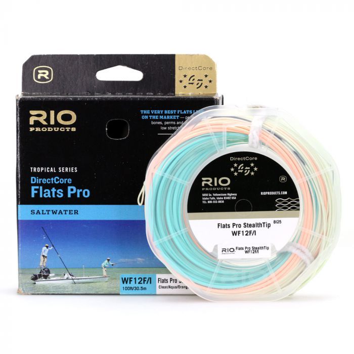 Rio Flats Pro Stealth Tip DirectCore Fliegenschnur, WF-12-F/I - 2. Hand, gebrauchte Ausrüstung ...