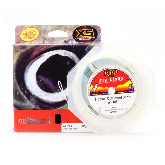 RIO Tropical Outbound Short Fly Line, floating/intermediate, WF-10-F/I ...