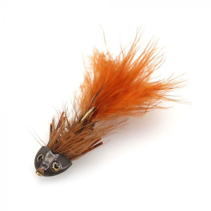 Fish-Skull Skulpin Bugger, brown, Fly Fishing