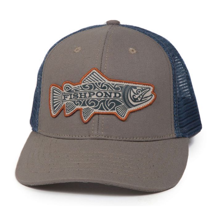 Fishpond Maori Trout Hat Cap, sandstone/slate, Fly Fishing