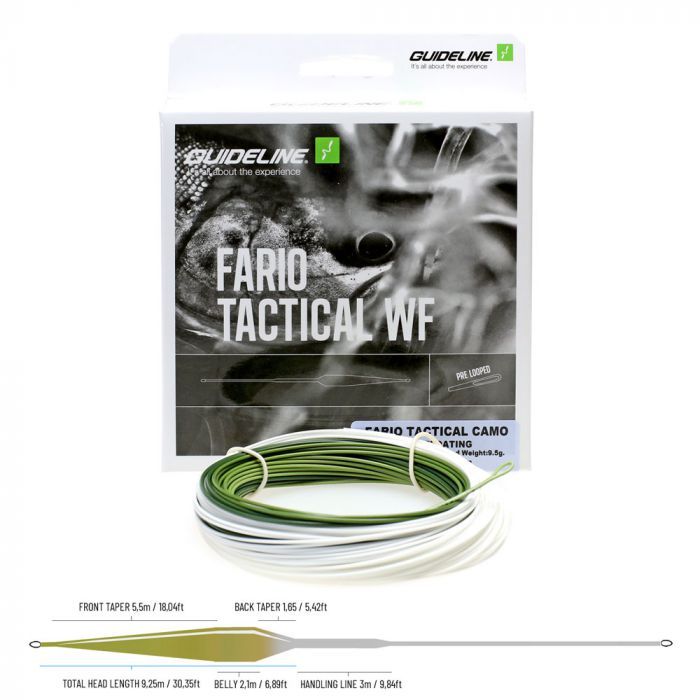 Guideline Fario Tactical Camo WF Fly Line