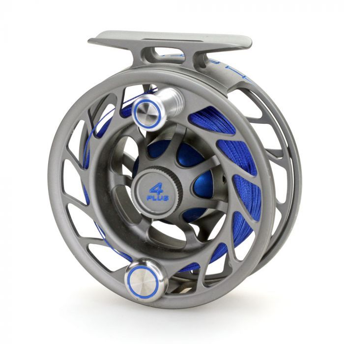 Hatch Finatic 4Plus Fly Reel Gray & Blue, 2nd Hand, Fly Fishing, used ...