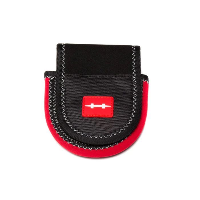 Hatch Reel Pouch, black/red, Fly Fishing