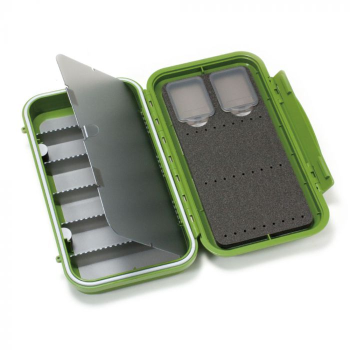 C&F CF-3406H waterproof Tube Fly Box, olive