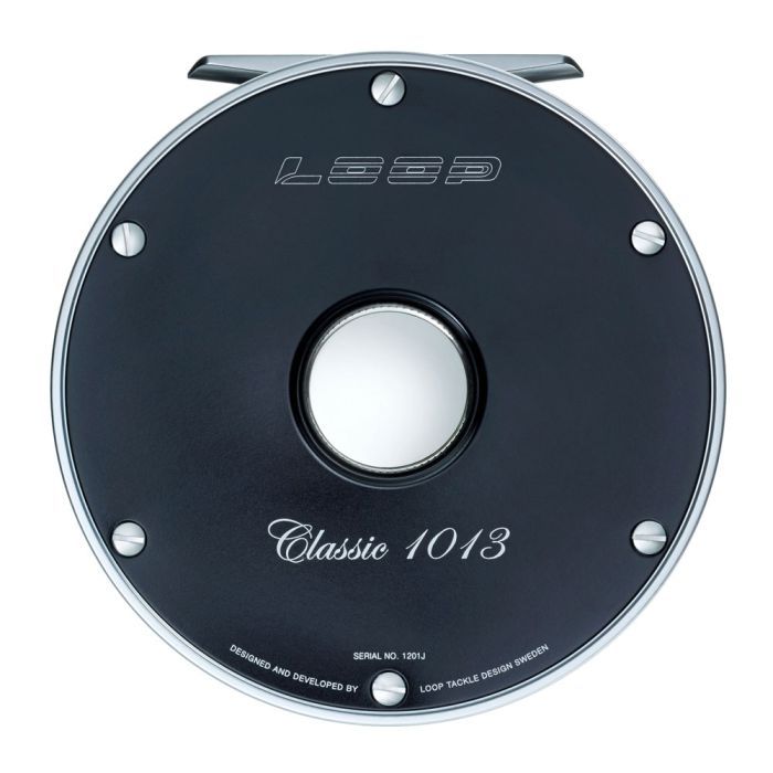 Loop Classic 10/13 Fly Reel, Solid Plate Finish, Fly Fishing