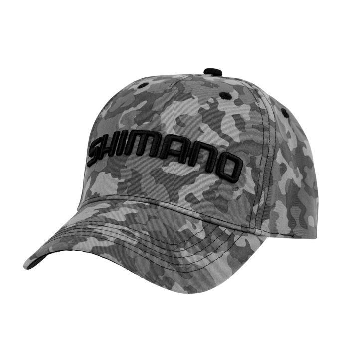 Shimano Cap, grey camo, Fly Fishing