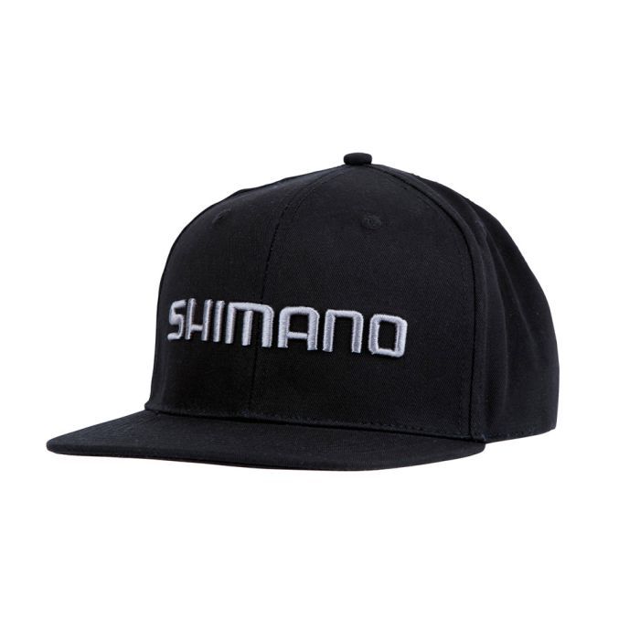 Shimano Snapback Cap, black, Fly Fishing