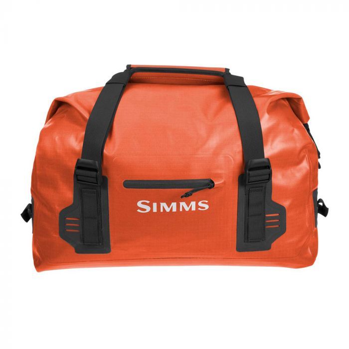 Simms Dry Creek Duffel Bag S - 60L, Simms Orange