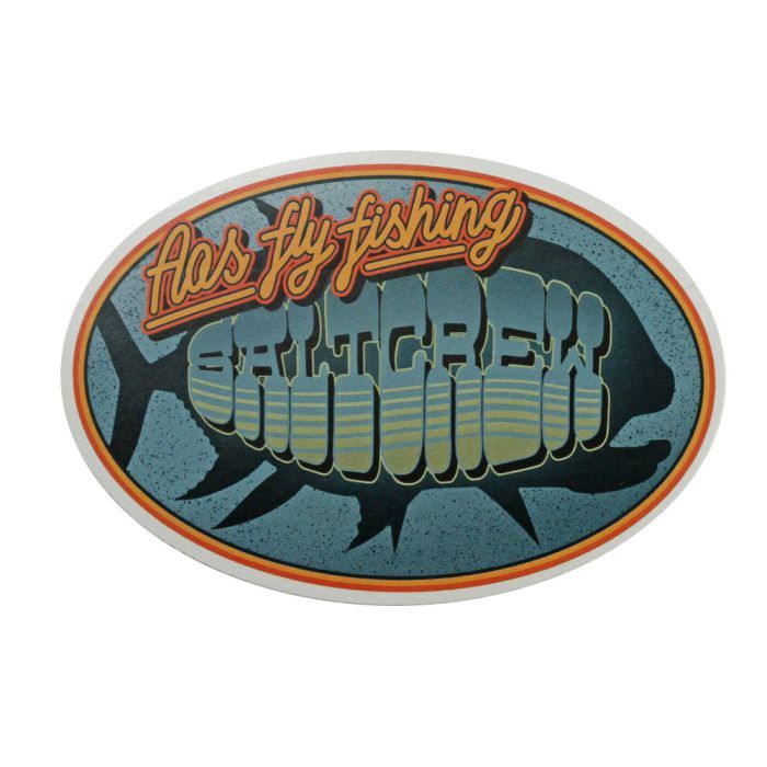 AOS Fly Fishing Sticker - AOS Saltcrew