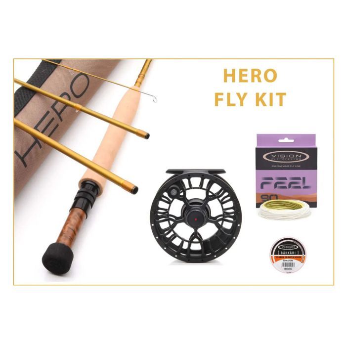 Vision Hero Combo Fly Kit, Fly Fishing