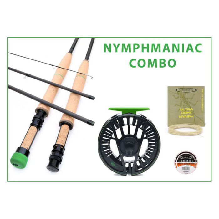 Vision Nymphmaniac Combo Kit, Nymph Rods, Fly Fishing