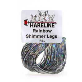 Hareline Rainbow Shimmer Legs