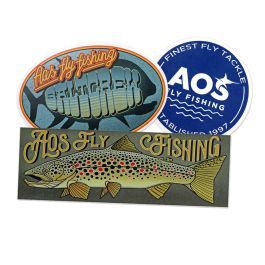 AOS Fly Fishing Sticker