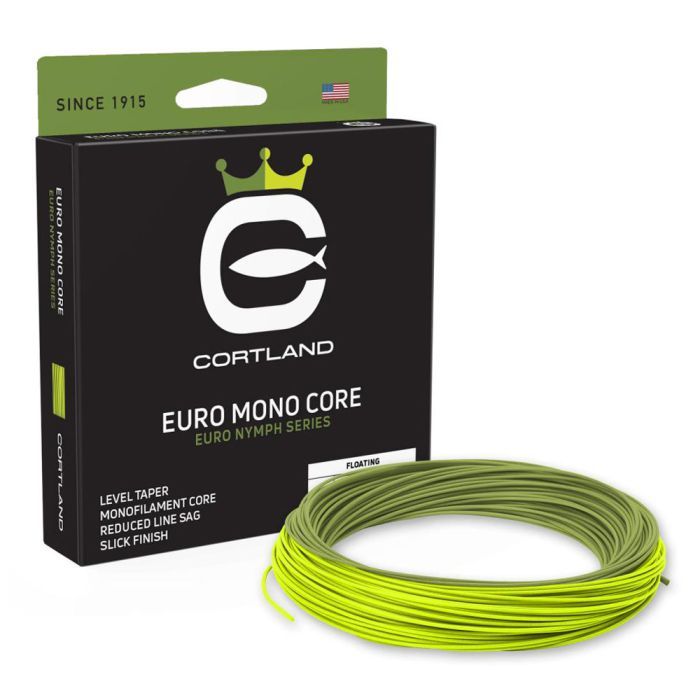 Cortland Euro Nymph Mono Core Line, Fly Fishing