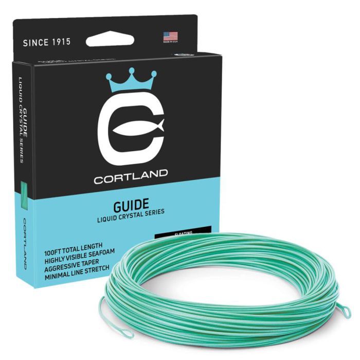 Cortland Liquid Crystal Guide WF Floating Fly Line, Fly Fishing