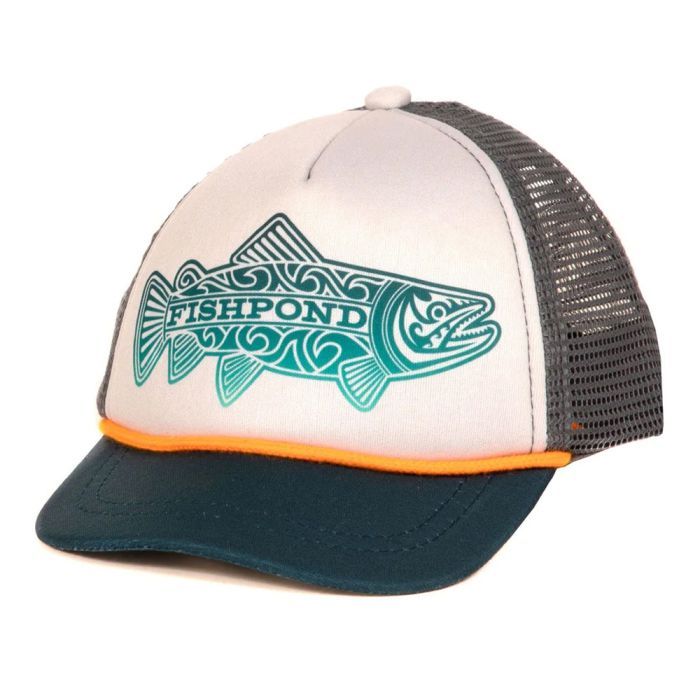 Fishpond Maori Trout Foamy Kids Hat Cap, Fly Fishing