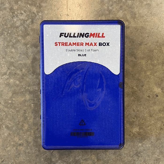 Fulling Mill Streamer Max Box, blue, Fly Fishing