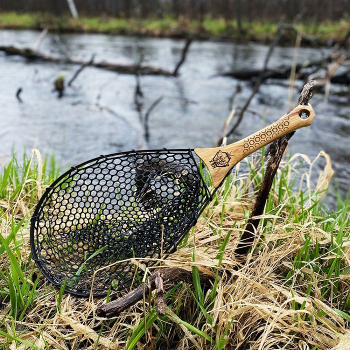 Hex Fly Co. Steel-Head Solo Net, Fly Fishing