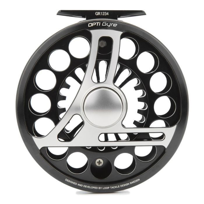 Loop OPTi Gyre, Black - Fly Reel, Fly fishing