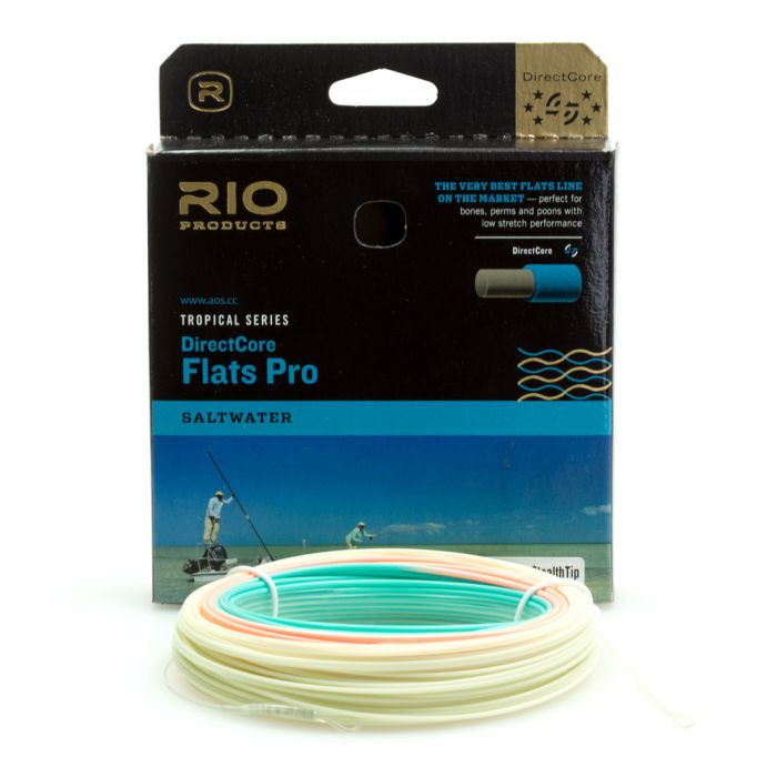 Rio DirectCore Flats Pro Saltwater Fly Line, Stealthtip
