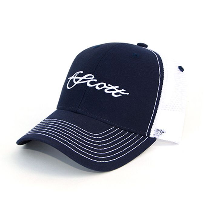 Scott Mesh Trucker Cap, navy/white