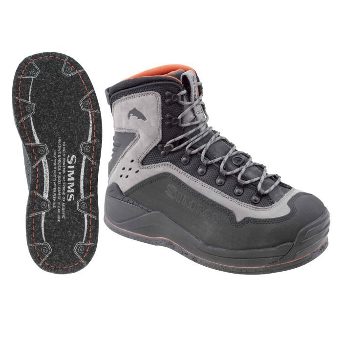 Simms G3 Guide Boot, Felt Sole