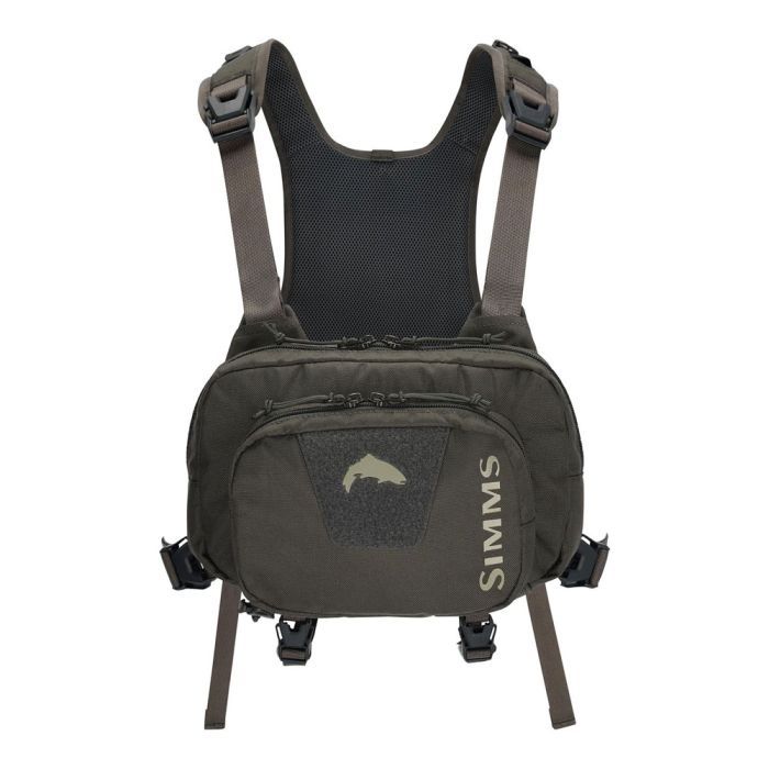 Simms Tributary Hybrid Chest Pack, basalt, Fly Fishing