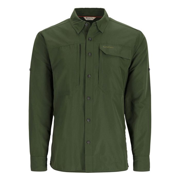 Simms Guide Shirt, riffle green, Fly Fishing