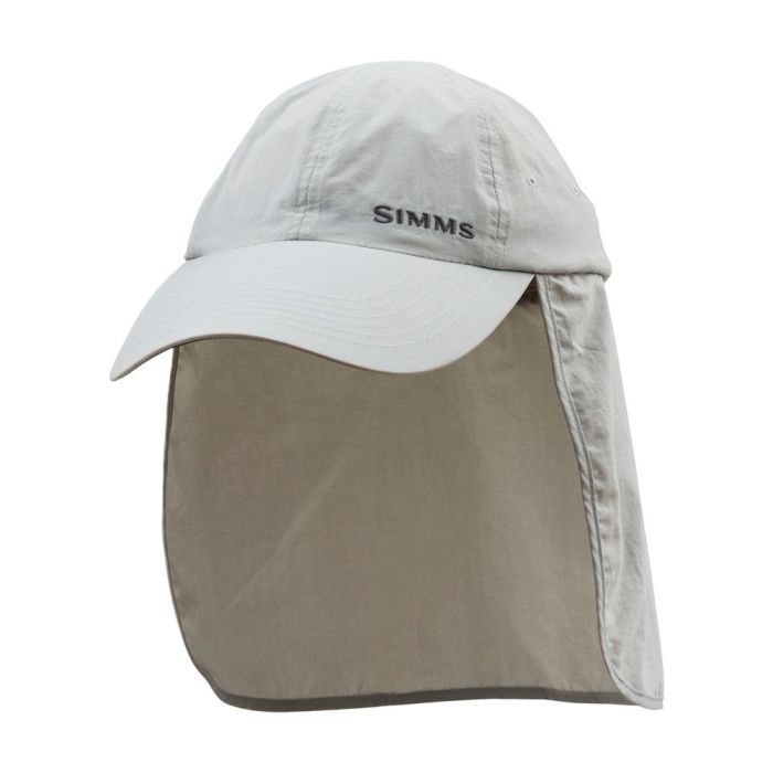 Simms Superlight Sunshield Cap, Sterling