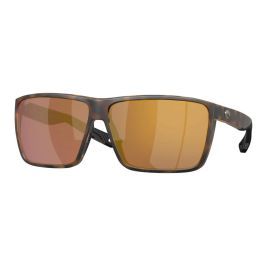 Costa Rincon II Matte Tortoise 580G - Polarized Sunglasses, Gold Mirror ...