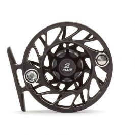 Mulinelli Hatch Finatic Gen2 Fly Reel, nero / argento