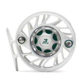 Mulinelli Hatch Finatic Gen2 Fly Reel, argento / verde