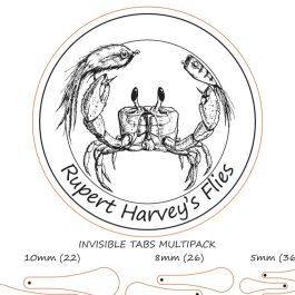 Invisible Tab Eyes, Fly Tying