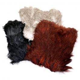 Keough Softhackle Patch Grizzly