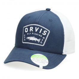 Orvis Rope Hat Trucker Cap, navy