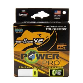 Power Pro Super 8 Slick V2 Fishing Line - Moss Green, 135 m, Spin Fishing