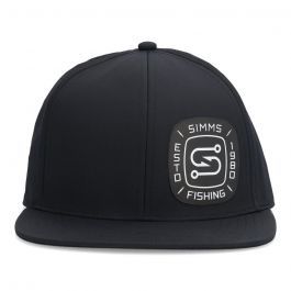Simms Flatbill Cap, black, Fly Fishing