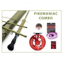 Vision Pikemaniac Combo - Rute, Rolle & Schnur Set, Fliegenfischen